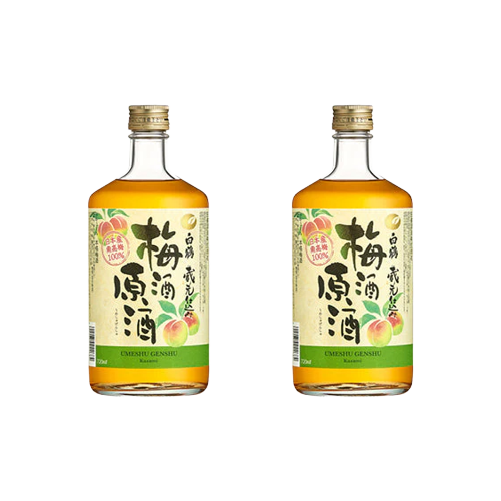 2 pack set of Hakutsuru Umeshu unprocessed sake 720ml – T.K.Trading