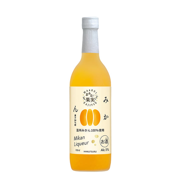 Hakutsuru Round Fruit Mandarin Liqueur 720ml – T.K.Trading